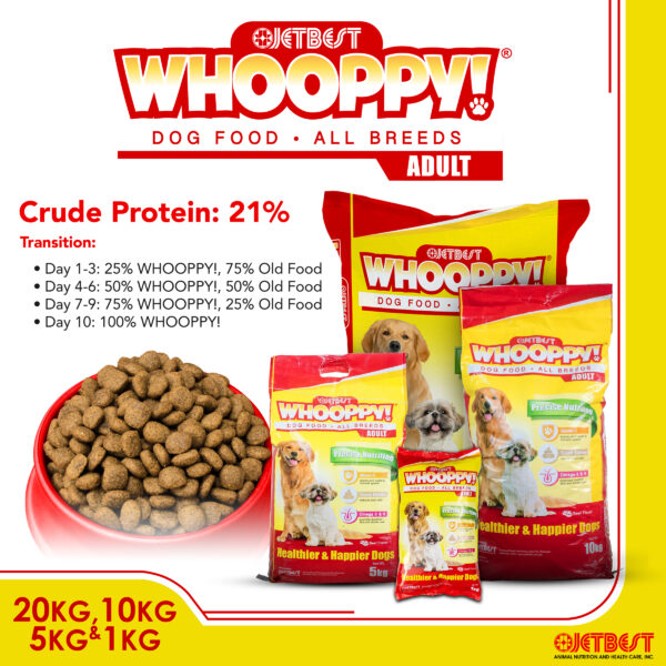 WHOOPPY! Dog Food Adult – Jetbest Official E-Store